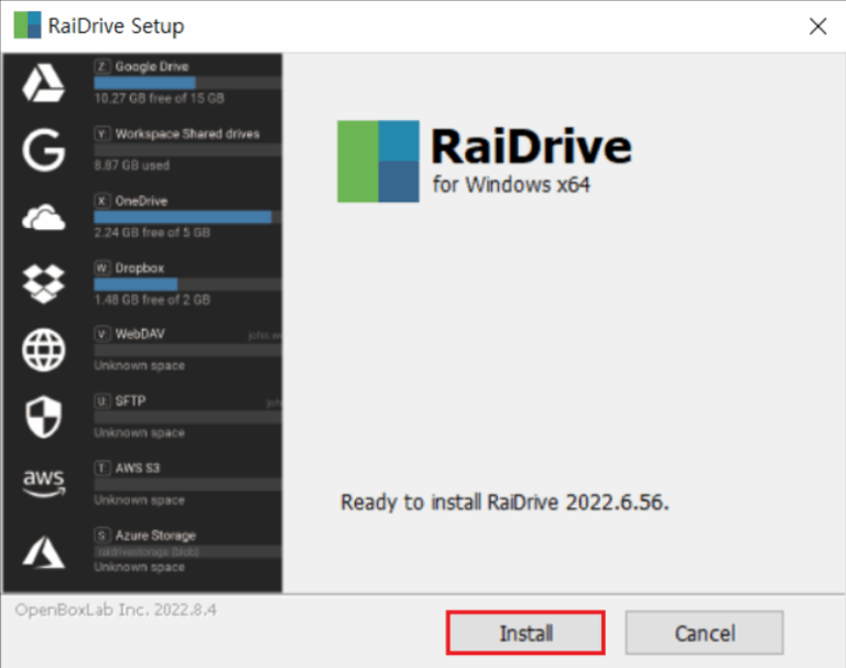 RaiDrive 다운로드